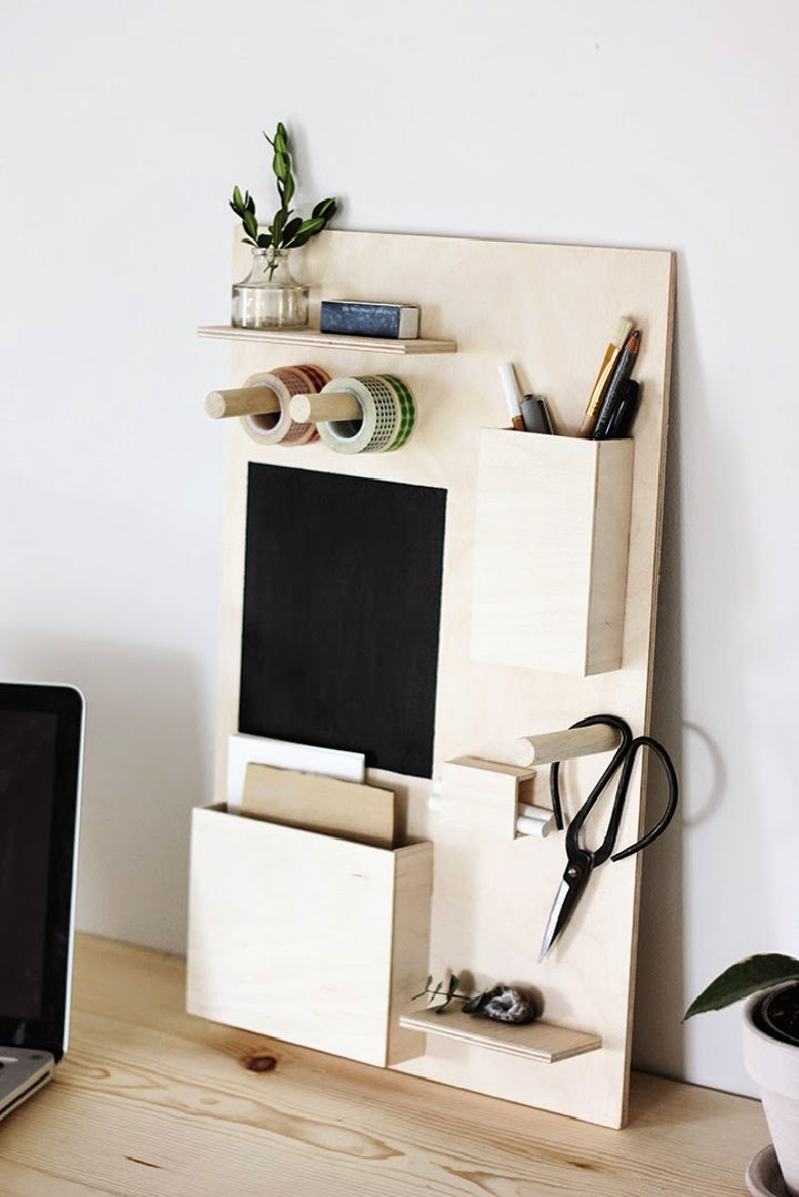 25 Homemade DIY Desk Organizer Ideas Are Easy To-Do - Blitsy