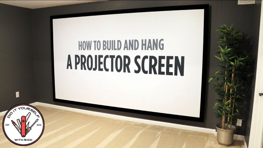 DIY Projector Screen (25 Ways) - Blitsy
