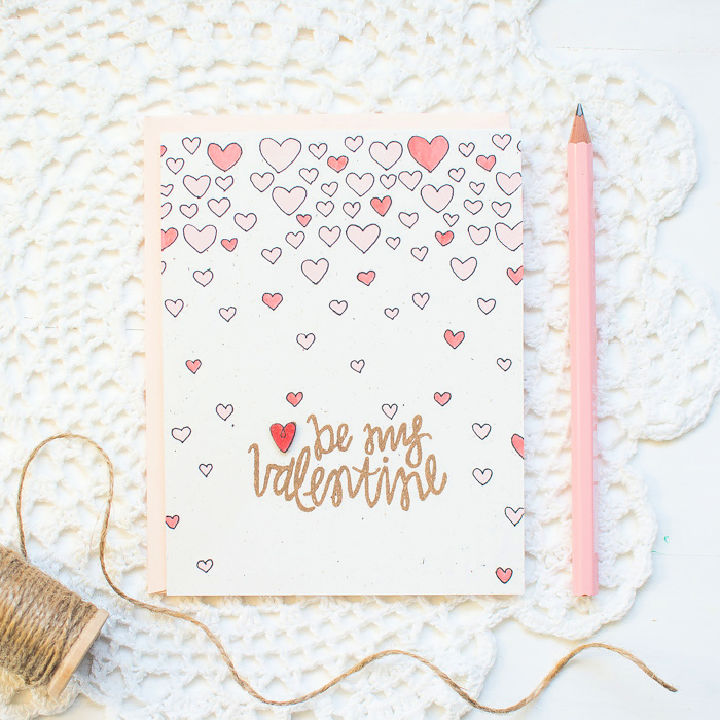 40 Homemade DIY Valentine's Cards to Make - Blitsy