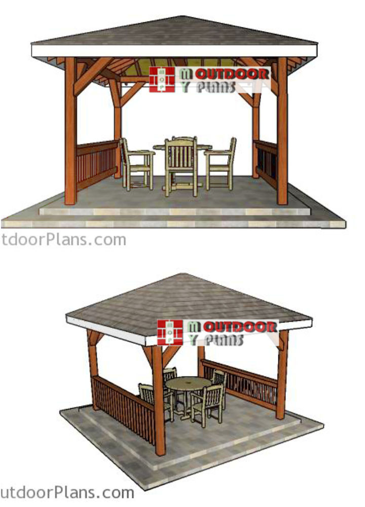 20 Free Gazebo Plans to Build - Blitsy