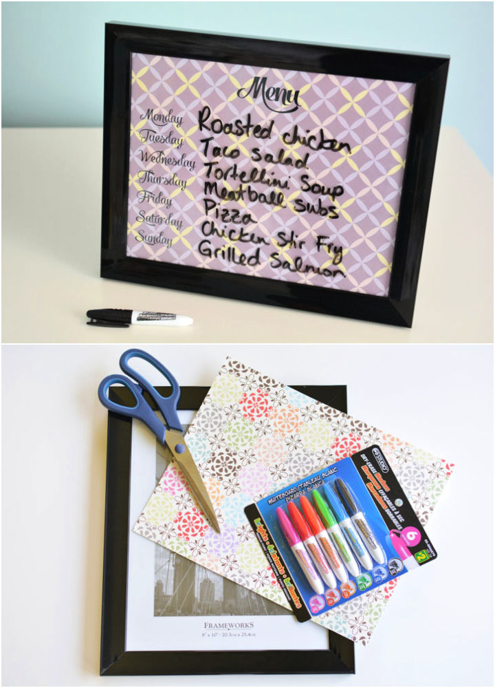 DIY Dry Erase Board (25 Ways) - Blitsy