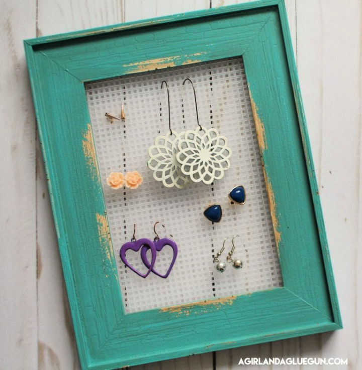 25 DIY Earring Holder Ideas to Make - Blitsy