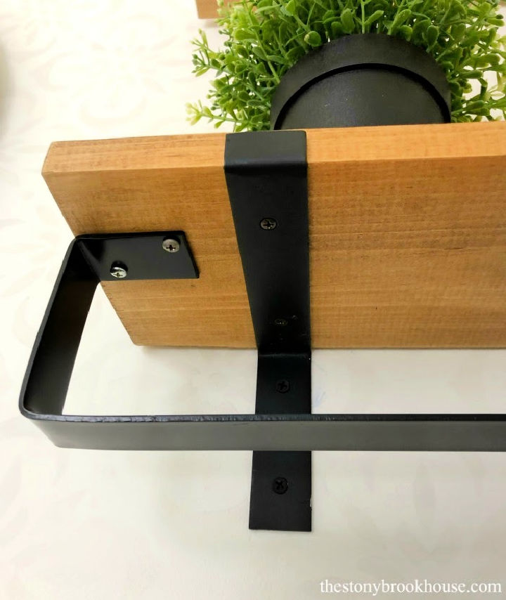 Cheap DIY Shelf Brackets (15 Ways) - Blitsy