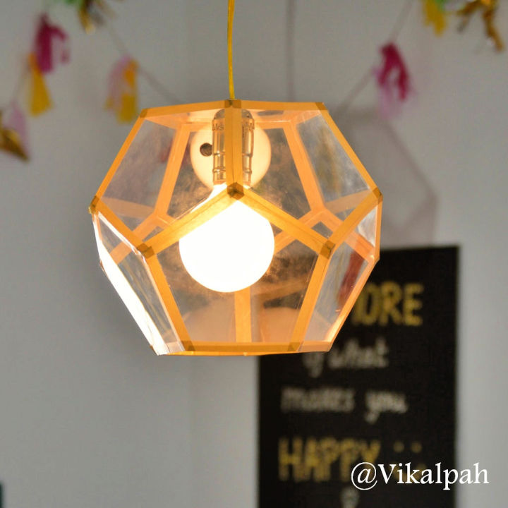 DIY Pendant Light (30 Ways) - Blitsy