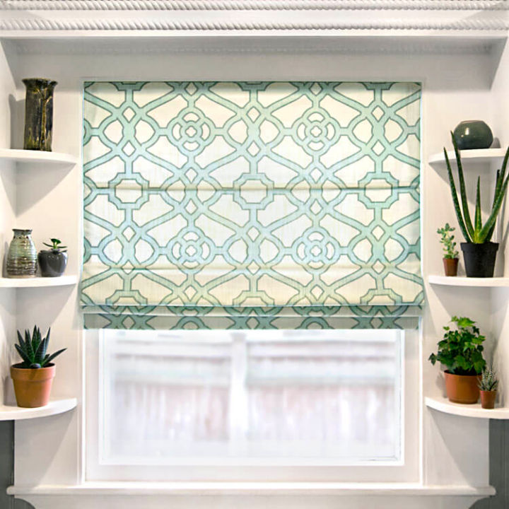 DIY Roman Shades (35 Ways) - Blitsy