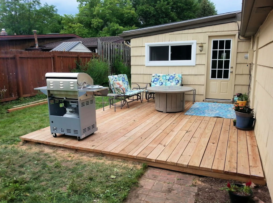 Easy DIY Deck - Step by Step Guide - Blitsy