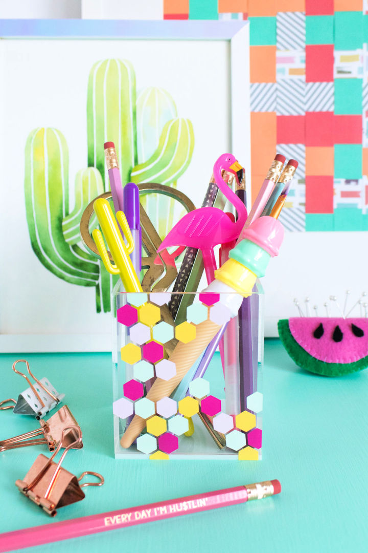 25 Homemade DIY Desk Organizer Ideas Are Easy To-Do - Blitsy