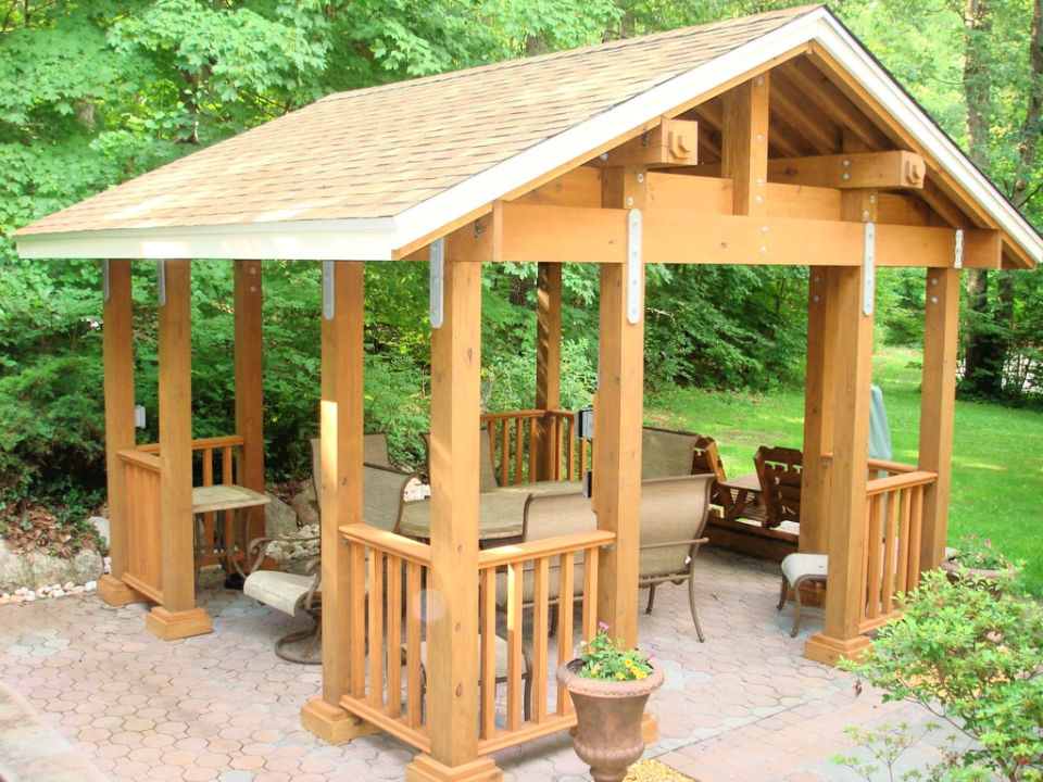 20 Free Gazebo Plans to Build - Blitsy