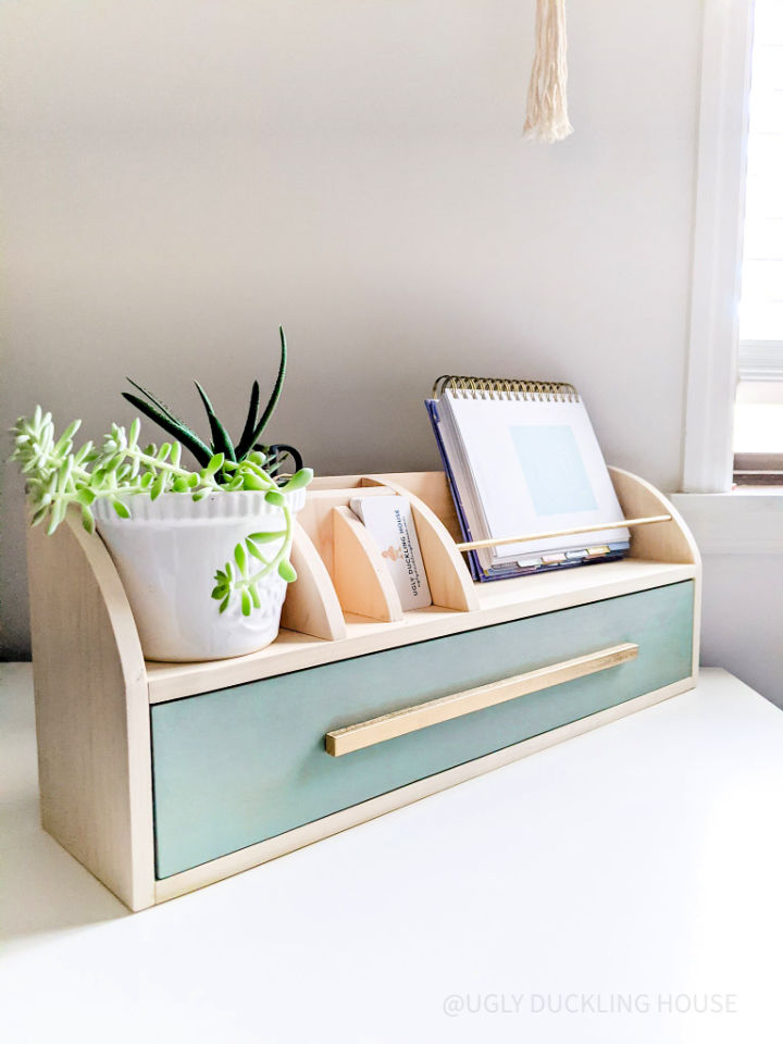 25 Homemade DIY Desk Organizer Ideas Are Easy To-Do - Blitsy
