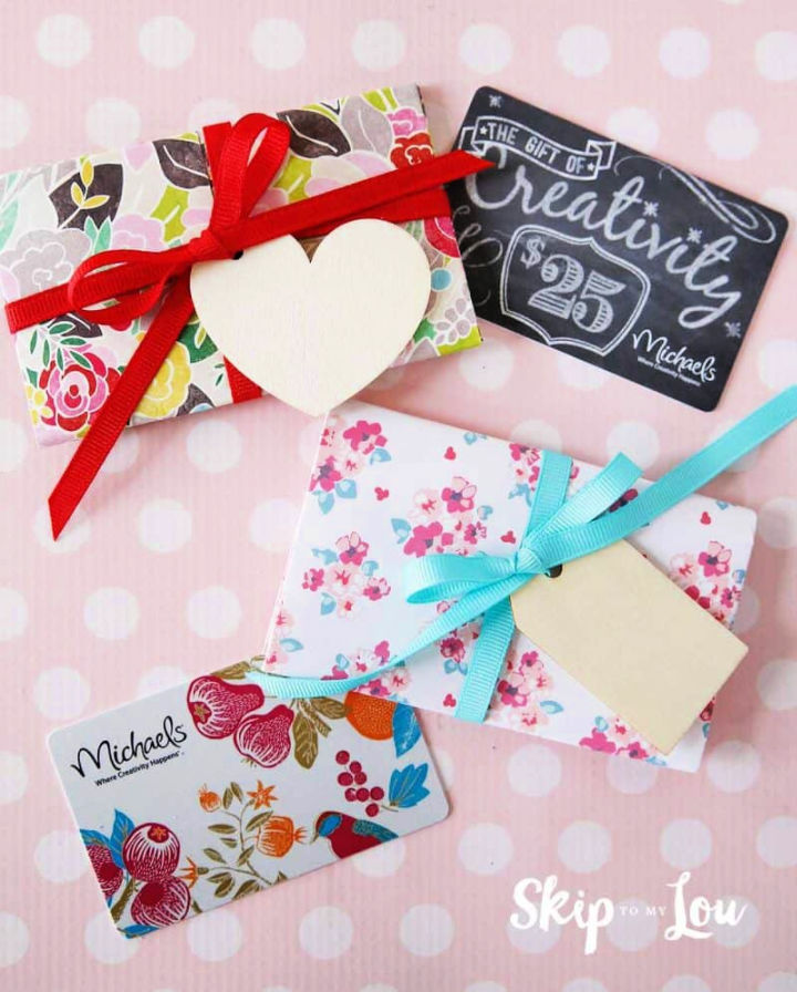 25 DIY Gift Card Holder Ideas (Free Printable Template)