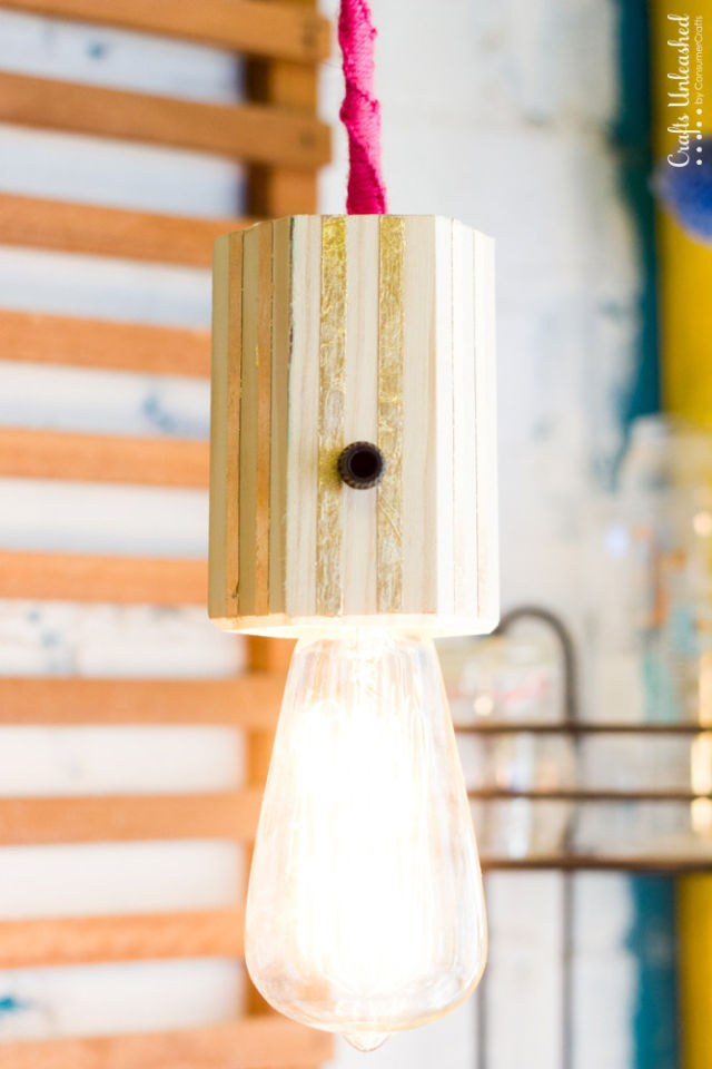 DIY Pendant Light (30 Ways) - Blitsy
