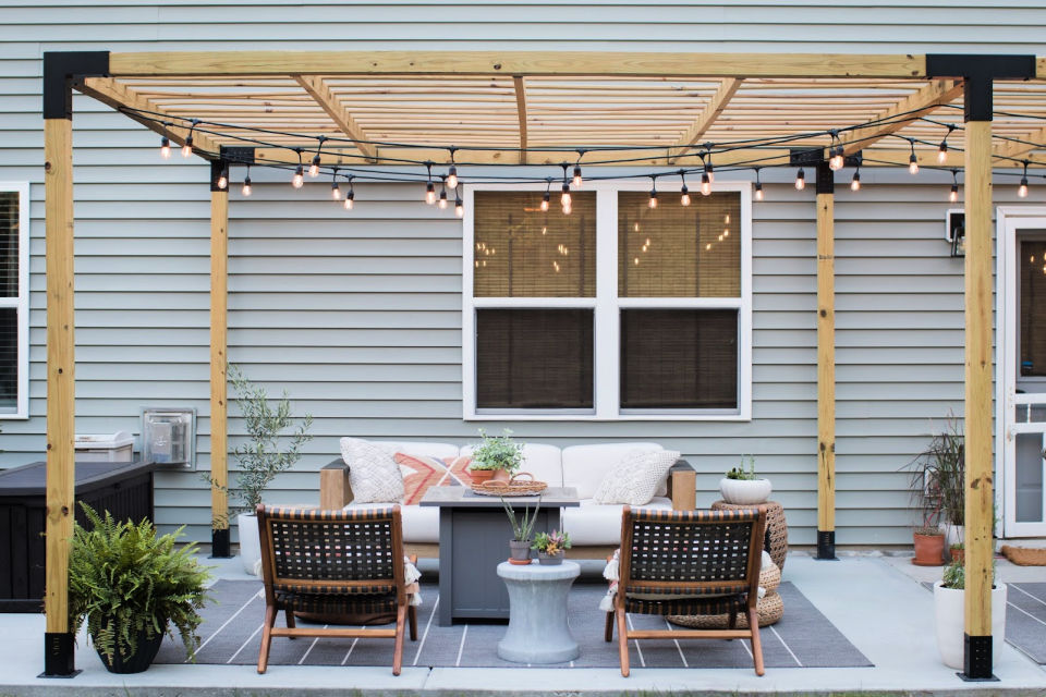 40 DIY Pergola Plans to Build - Blitsy