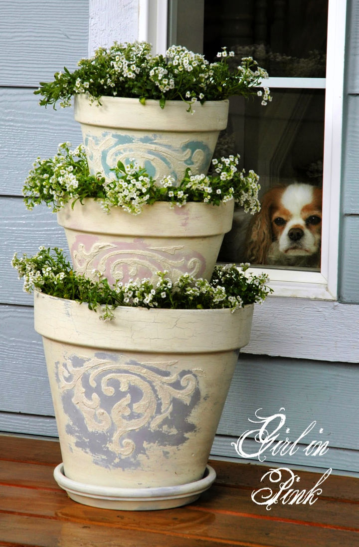 40 Decorative DIY Flower Pot Ideas to Display Plants - Blitsy