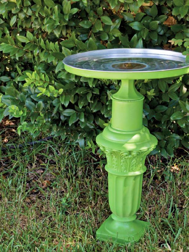 DIY Bird Bath (25 Ways to Make) - Blitsy