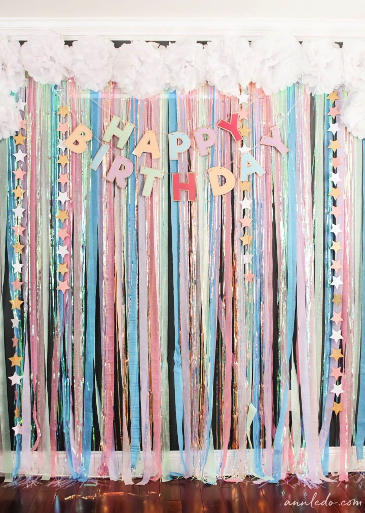 40 DIY Photo Backdrop Ideas to Try - Blitsy