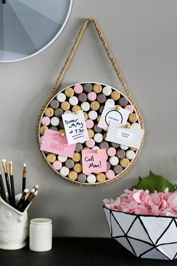 25 DIY Cork Board Projects to Try - Blitsy