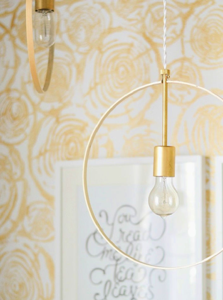 DIY Pendant Light (30 Ways) - Blitsy