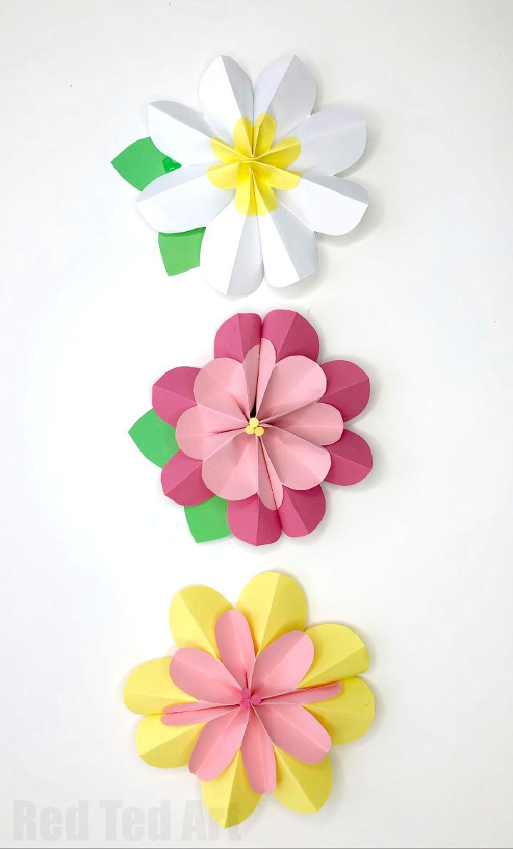 40 DIY Paper Flowers (How to Make) - Blitsy