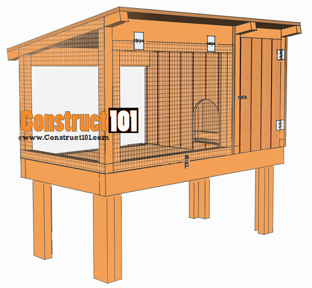30 Free DIY Rabbit Hutch Plans You Can Build - Blitsy
