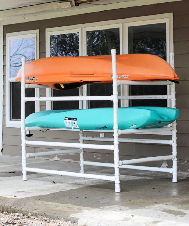 DIY Kayak Rack (20 Free Plans) - Blitsy
