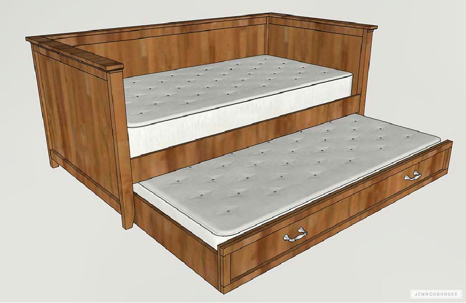 DIY Daybed (25 Free Plans) - Blitsy