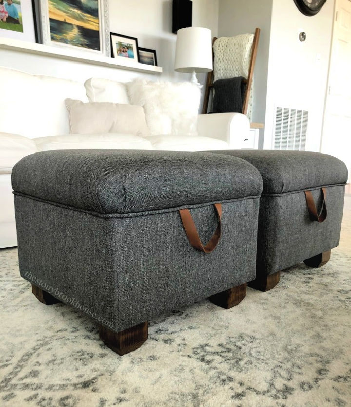 DIY Ottoman (25 Ways) - Blitsy