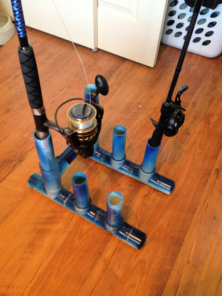 DIY Fishing Rod Holder (20 Ways) - Blitsy