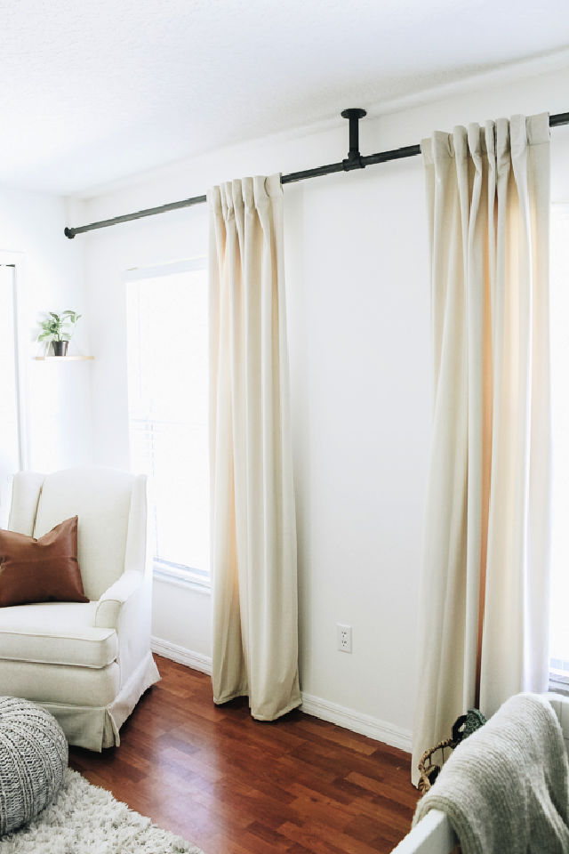 DIY Curtain Rods (25 Ways) - Blitsy