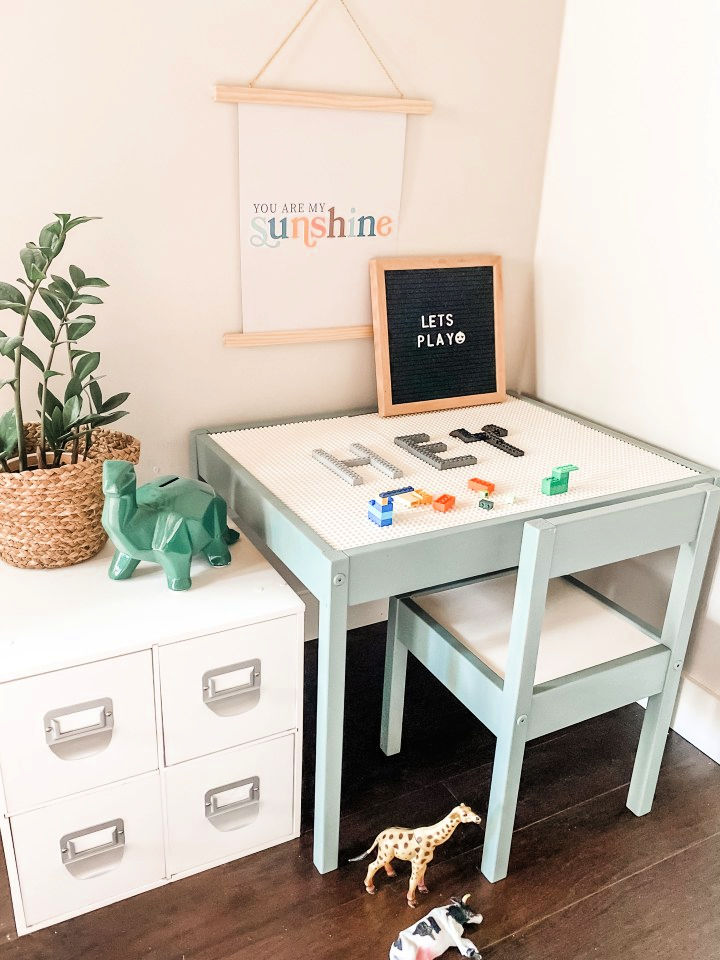 25 Homemade DIY Lego Table Plans with Storage - Blitsy