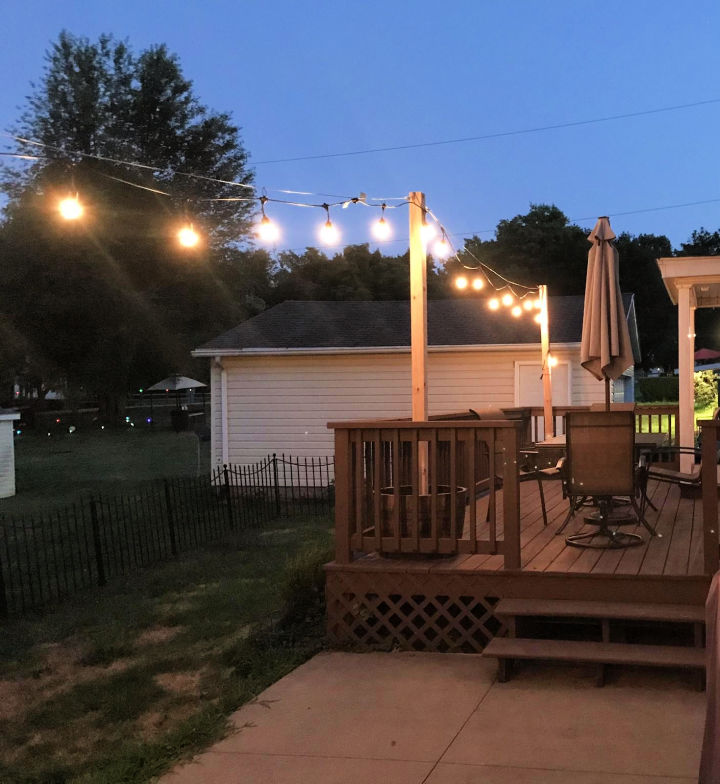 30 Outdoor String Light Ideas for Backyard and Patio - Blitsy