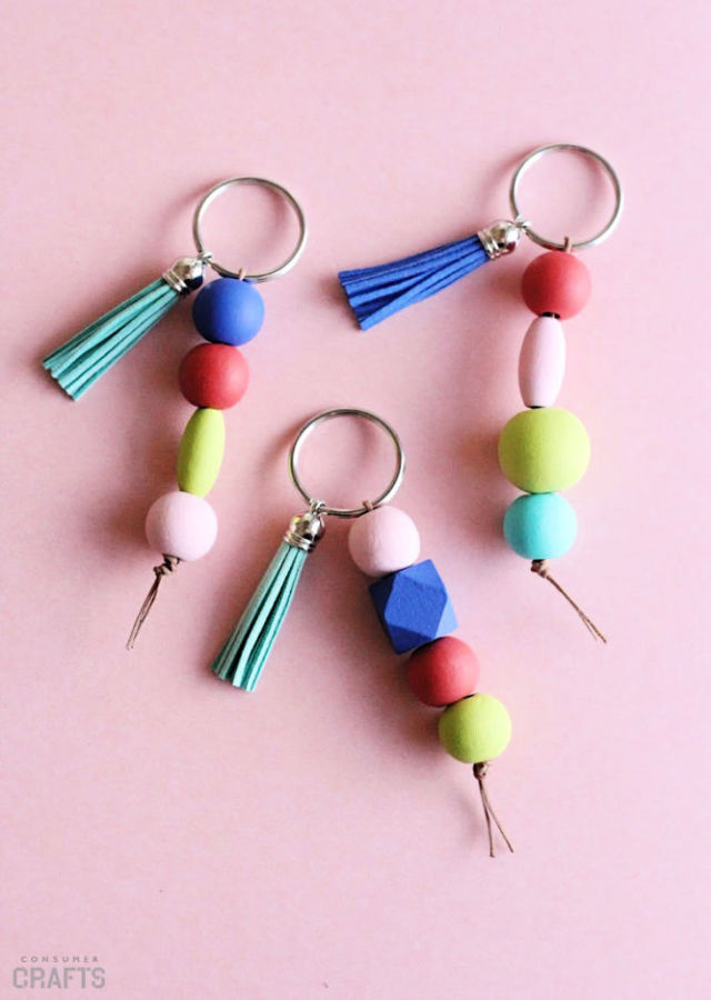 30 DIY Keychain Ideas to Gift or Sell - Blitsy