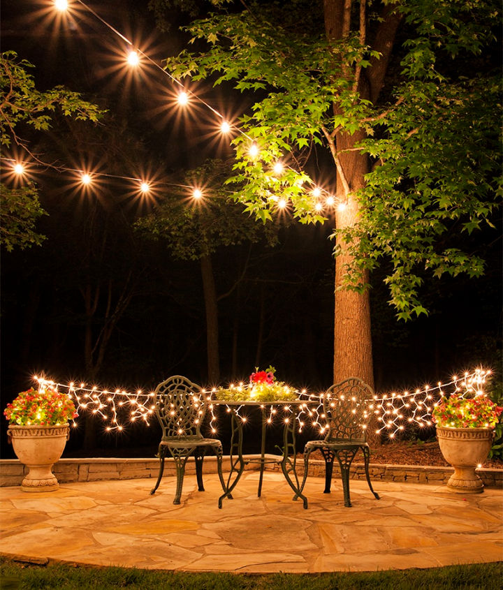30 Outdoor String Light Ideas for Backyard and Patio - Blitsy