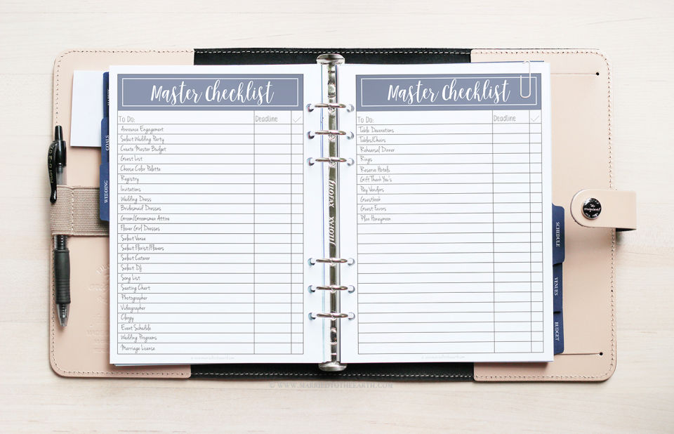 DIY Planner With Free Templates (25 Ideas) - Blitsy