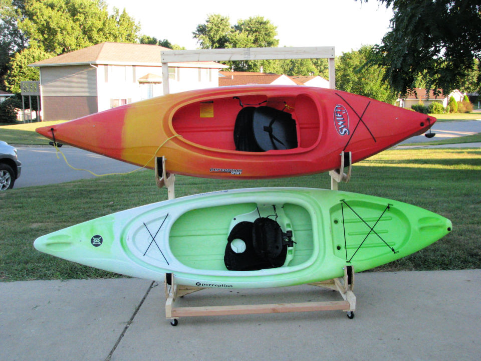 DIY Kayak Rack (20 Free Plans) - Blitsy