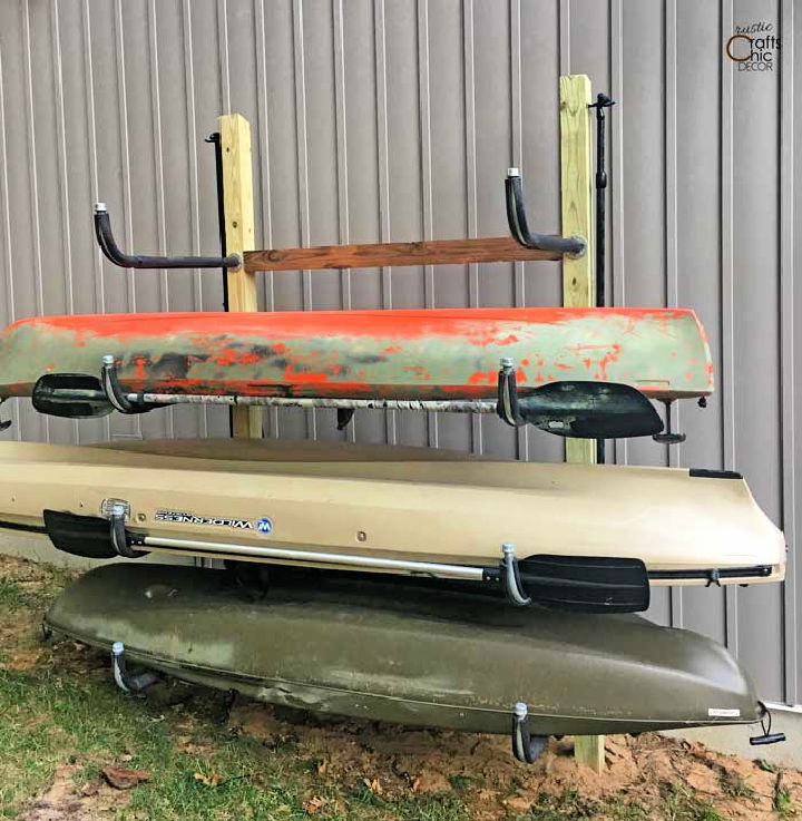 DIY Kayak Rack (20 Free Plans) - Blitsy
