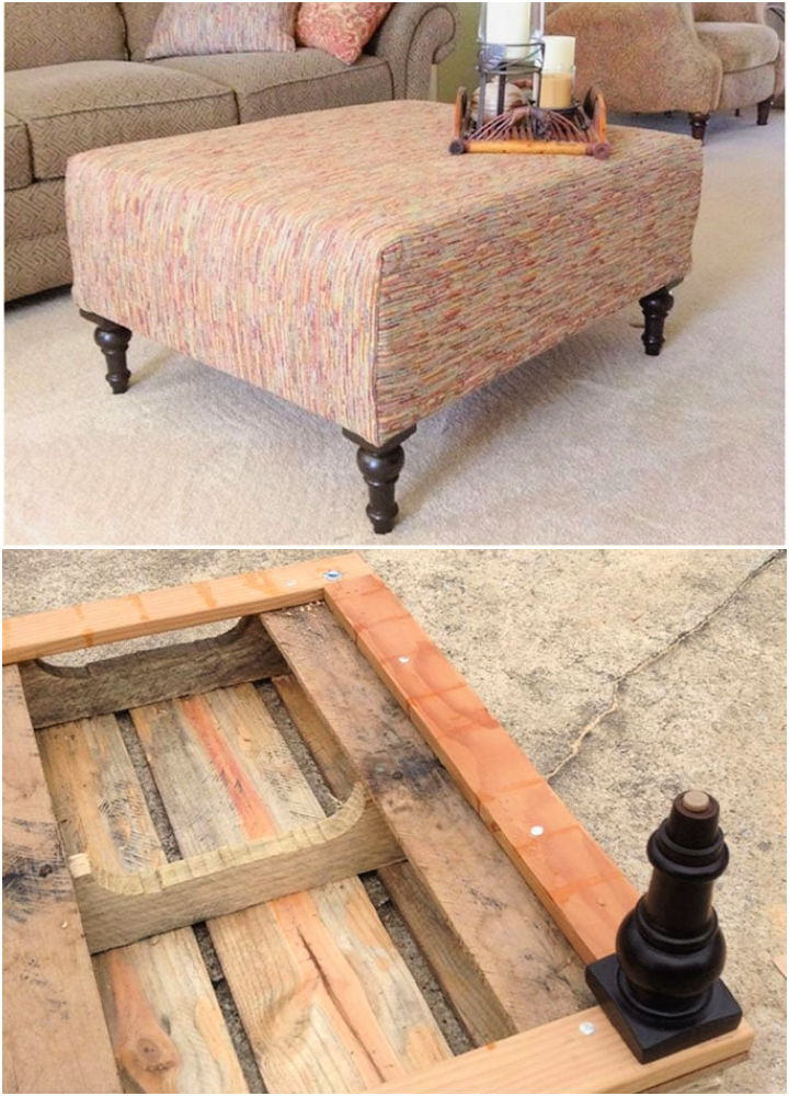 DIY Ottoman (25 Ways) - Blitsy