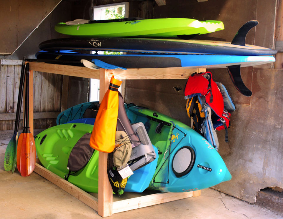 DIY Kayak Rack (20 Free Plans) - Blitsy