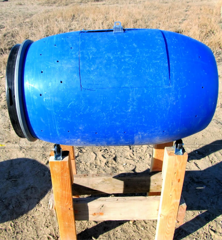 DIY Compost Tumbler for Eco-Friendly Waste Management - Blitsy