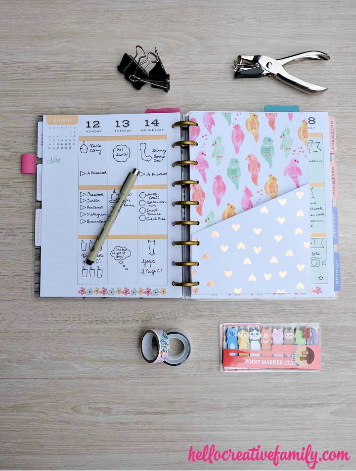 DIY Planner With Free Templates (25 Ideas) - Blitsy