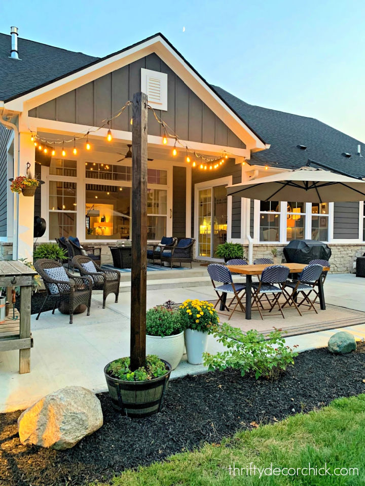 30 Outdoor String Light Ideas for Backyard and Patio - Blitsy