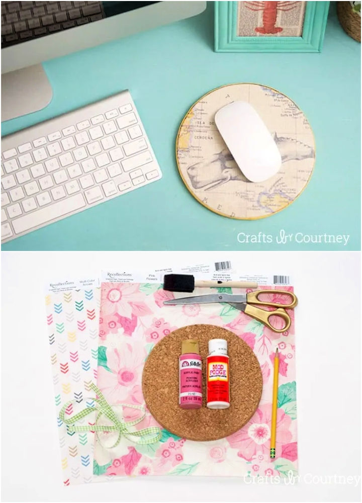 25 DIY Mouse Pad Ideas to Personalize Your Workspace - Blitsy