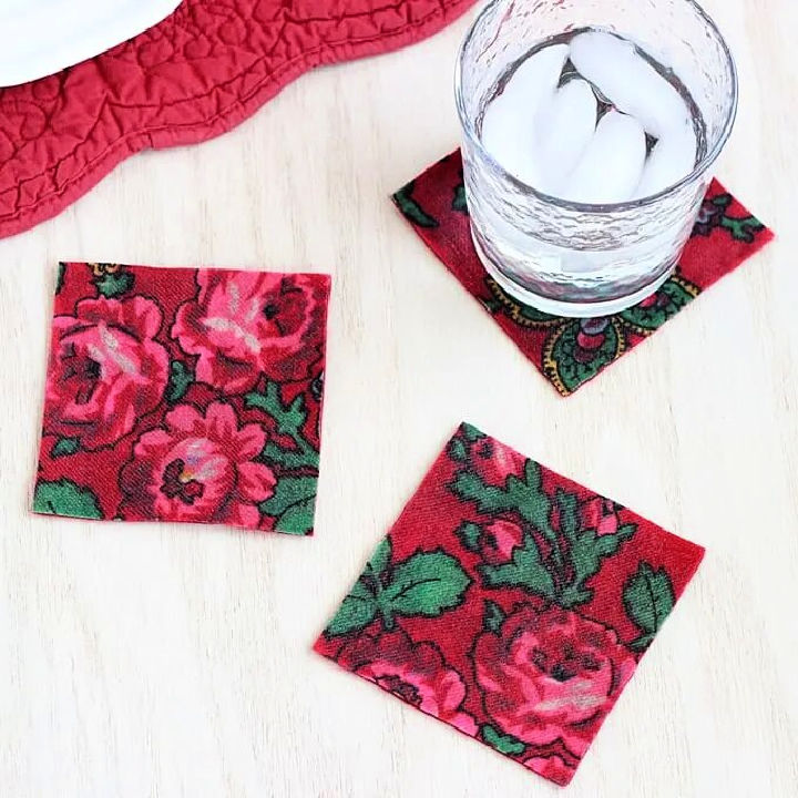 40 Homemade DIY Coasters - Easy DIY Coaster Ideas - Blitsy