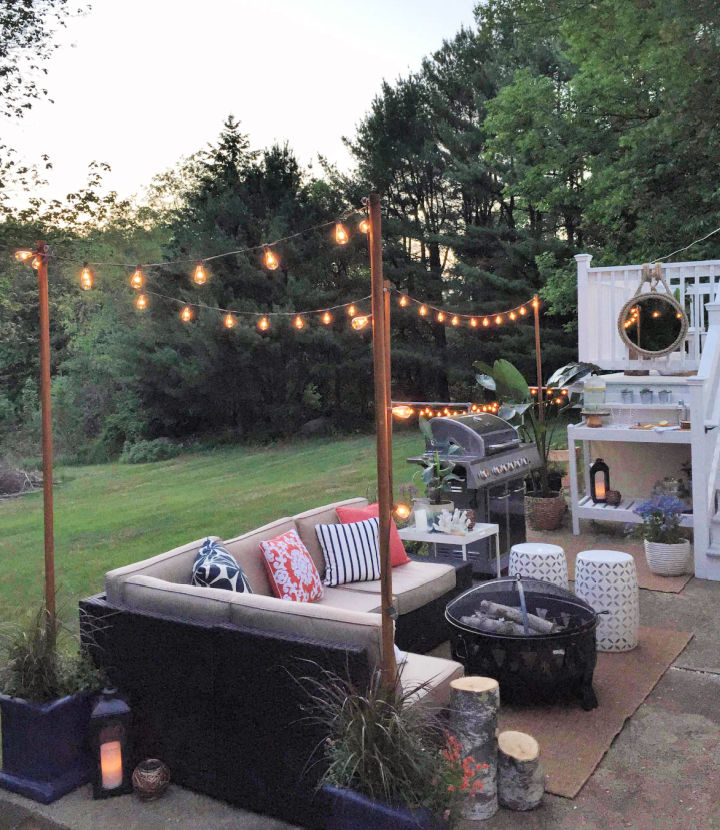 30 Outdoor String Light Ideas for Backyard and Patio - Blitsy