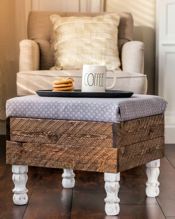 DIY Ottoman (25 Ways) - Blitsy