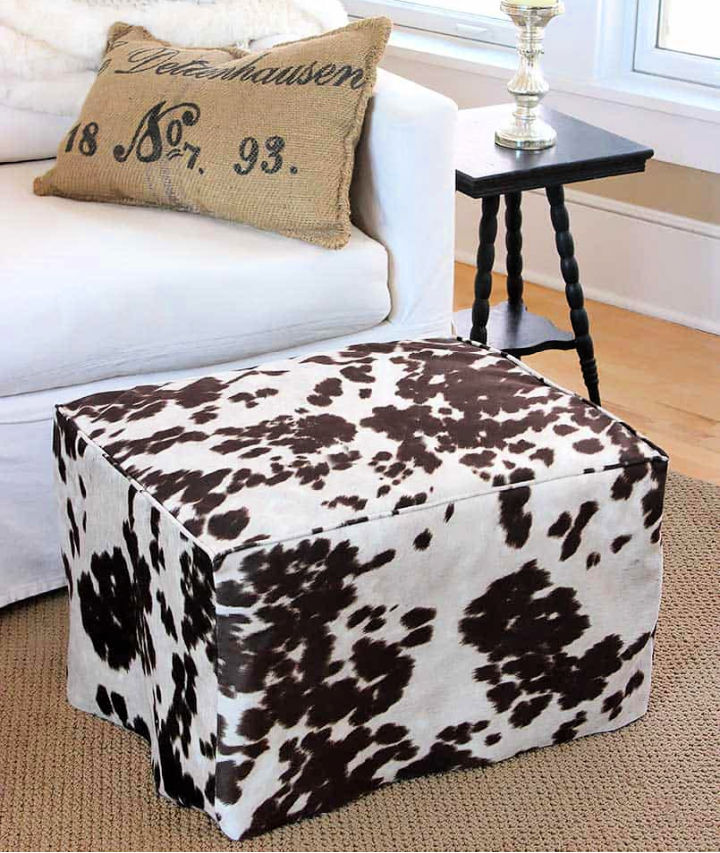 DIY Ottoman (25 Ways) - Blitsy