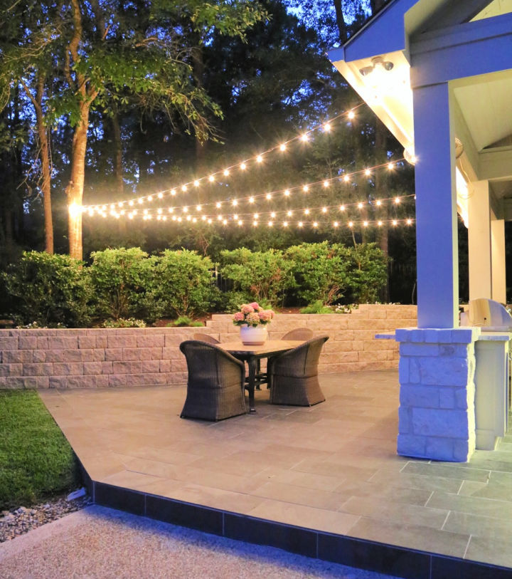 30 Outdoor String Light Ideas for Backyard and Patio - Blitsy
