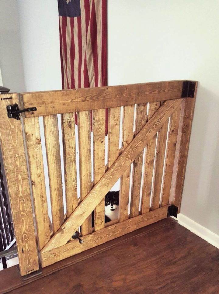 25 DIY Dog Gate Ideas and Plans - Install Easy DIY Pet Gate