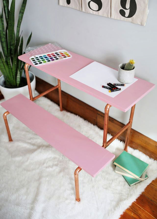 25 DIY Kids Desk Plans and Ideas To Build Your Own