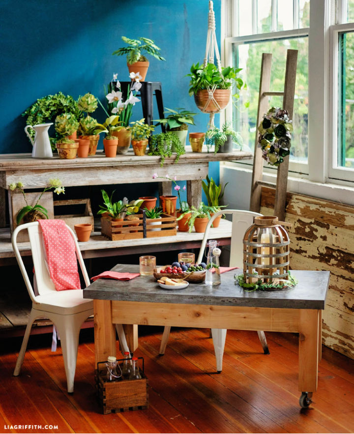 25 Long-lasting DIY Table Top Ideas You Can Make - Blitsy