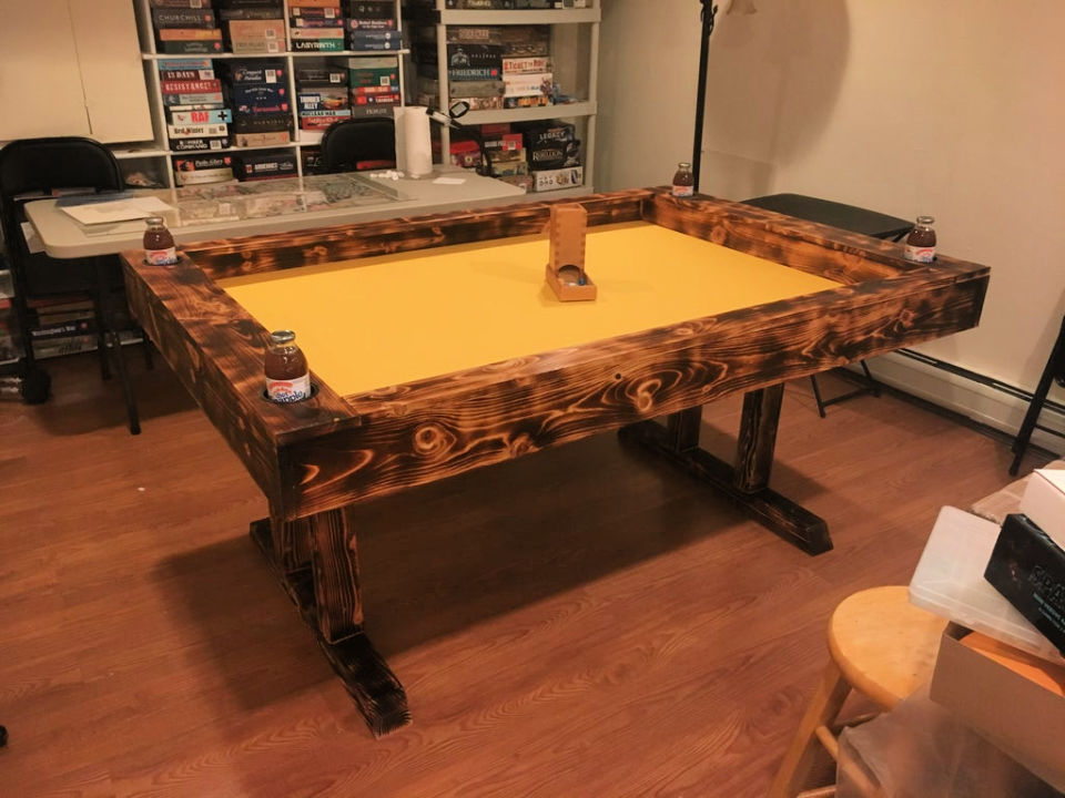 20 Free DIY Gaming Table Plans with PDF - Blitsy